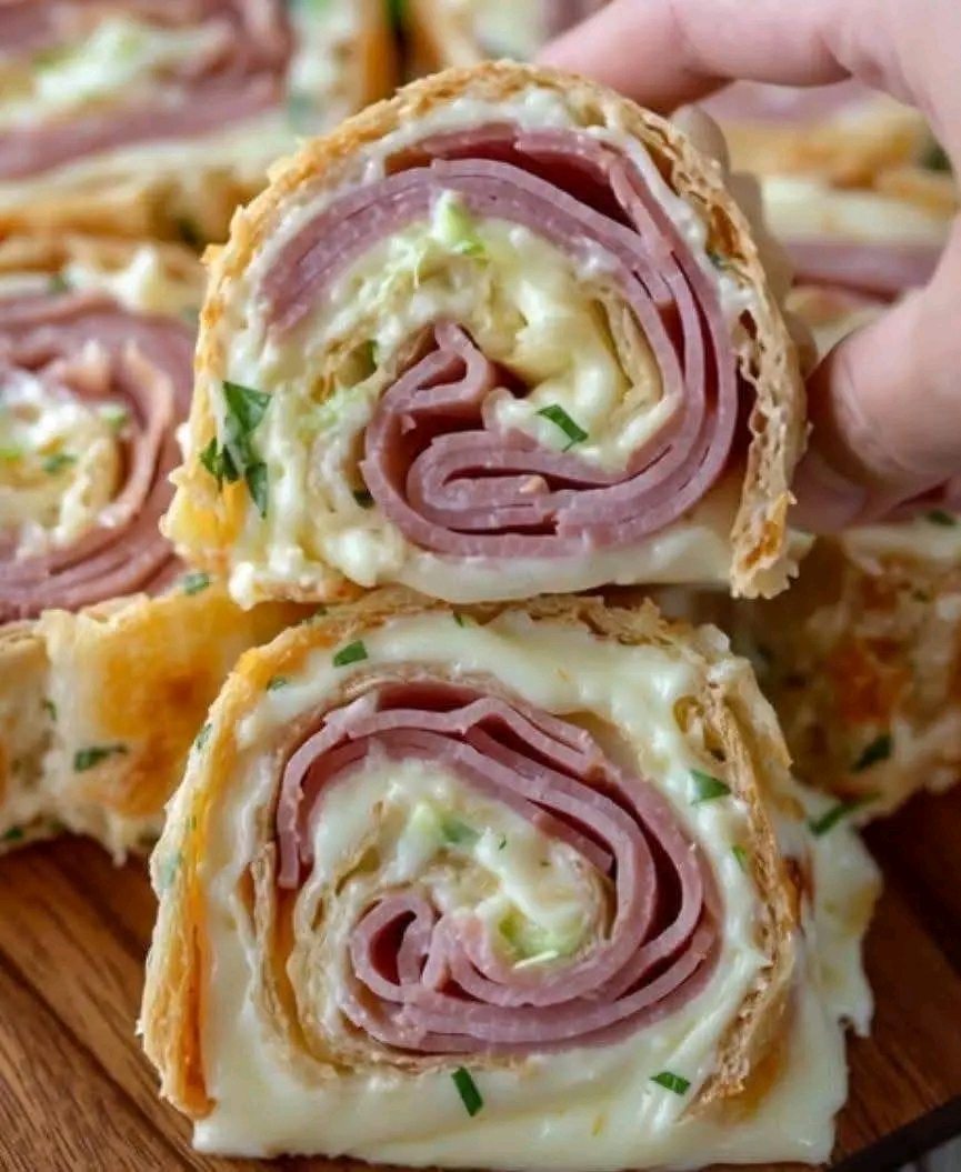 Cheesy Ham Puff Pastry Roll-Ups: The Ultimate Easy Appetizer Everyone ...